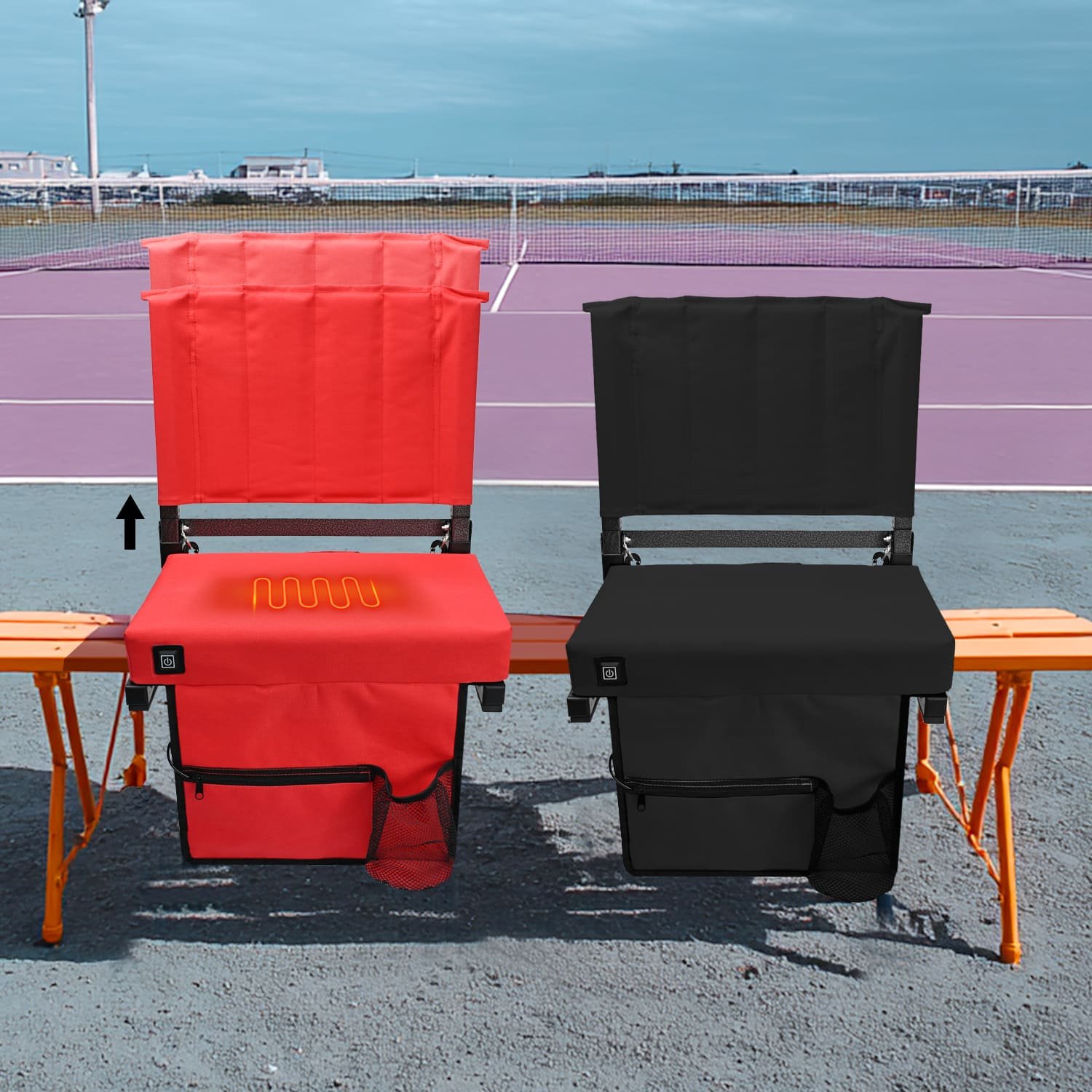 Adjustable Stadium Seat with Back Support | OEM Factory – Canbo